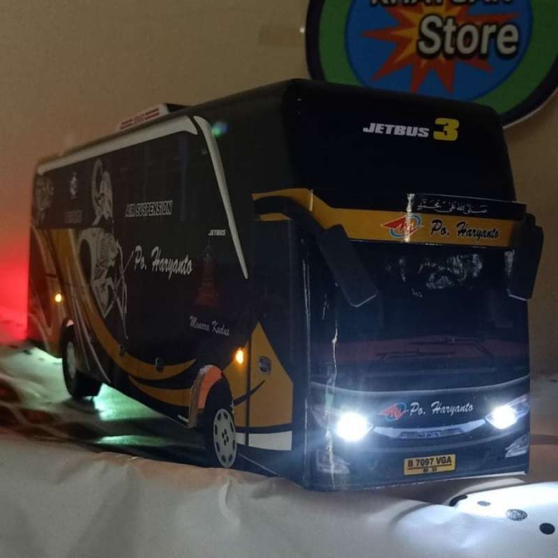 Jual SPECIAL MINIATUR BUS BIS / MAINAN BUS BIS SHD HARYANTO LIVERY RAMA SHINTA PLUS di Seller ...
