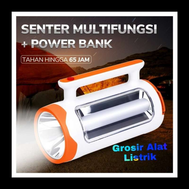 Jual Senter New Produk Aoki Ak-6696 30watt +power Bank Senter Multi ...