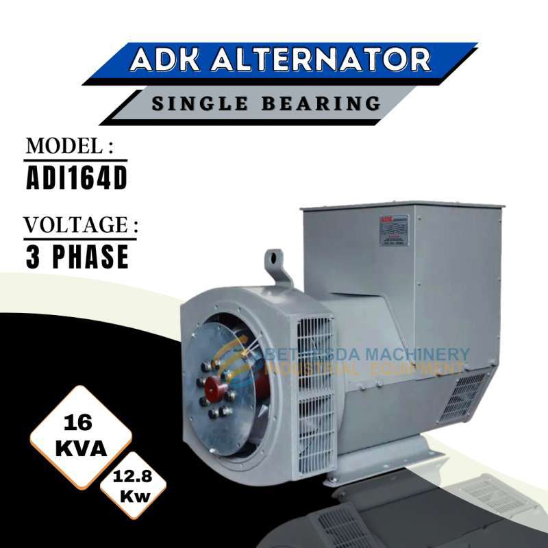 Jual Single bearing Alternator 11 kva / 8800 watt ADK GENERATOR di ...