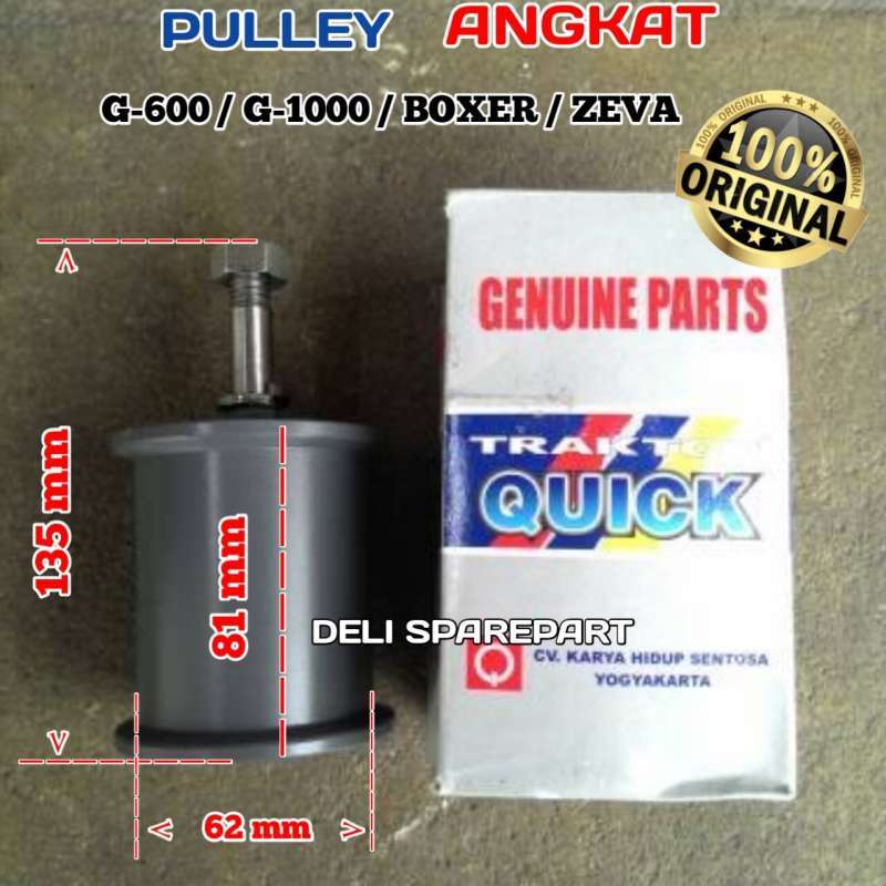 Promo G600 pulley angkat pulley tension pulley kubota quick g600 g1000 ...