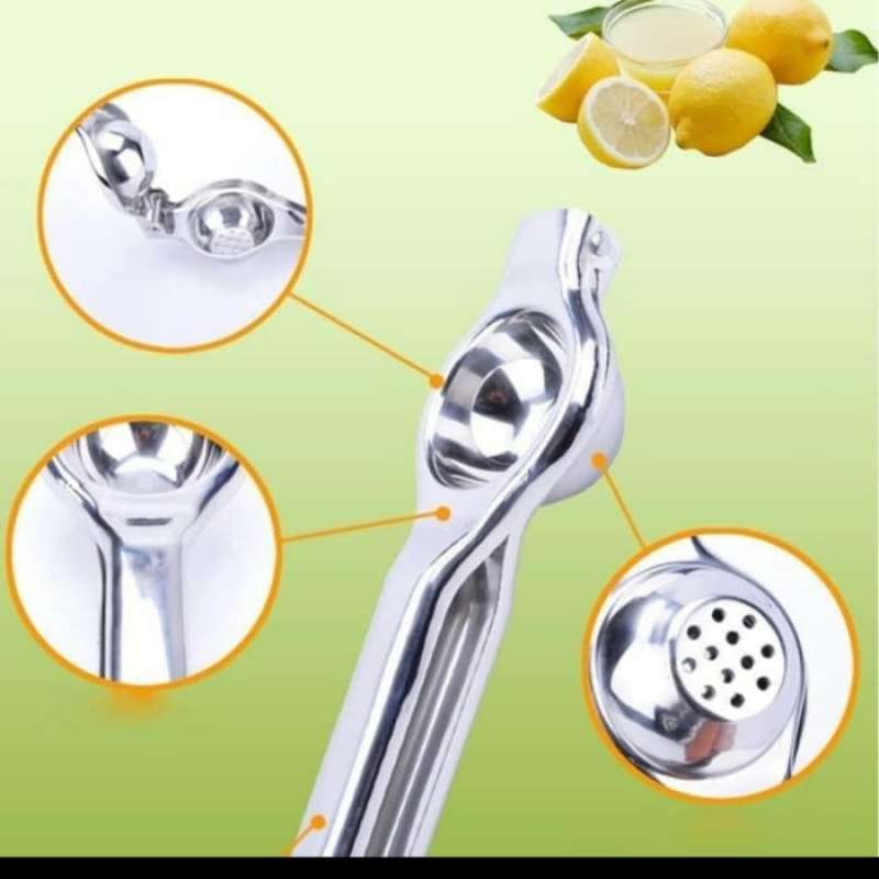 Jual PERASAN JERUK STAINLESS STEEL/ALAT PERAS JERUK LEMON/PERASAN LEMON ...