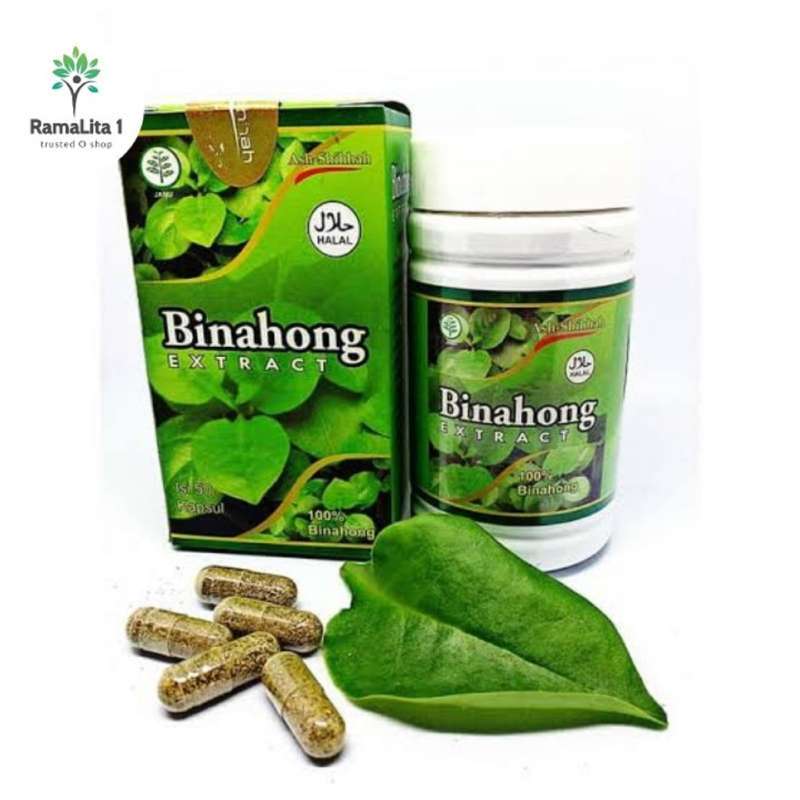 Promo Ash Shihhah Original Multi Khasiat Kapsul Ekstrak Daun Binahong