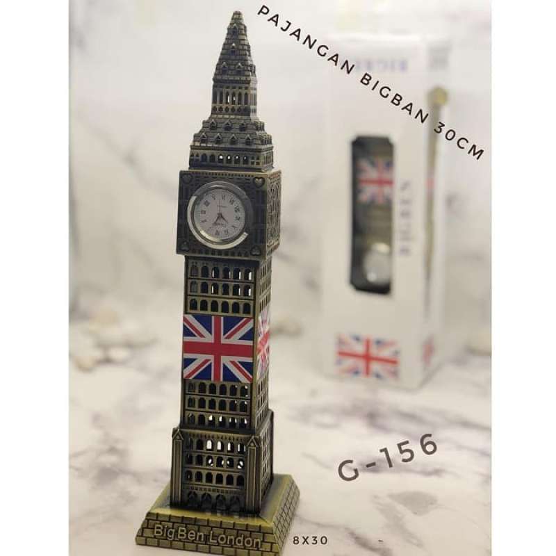Jual Miniatur Big Ben England 30Cm / Miniatur Big Ben London 30Cm di ...