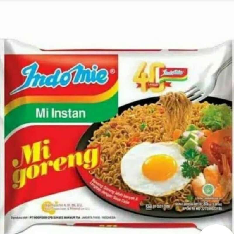 Jual Indomie Goreng 85 gram. (Indomi goreng / Mi goreng) di Seller best ...