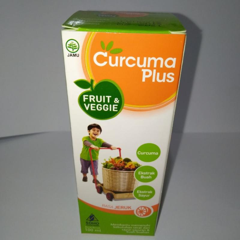 Jual Curcuma Plus Fruit & Veggie Rasa Jeruk [100 ml] di Seller ...
