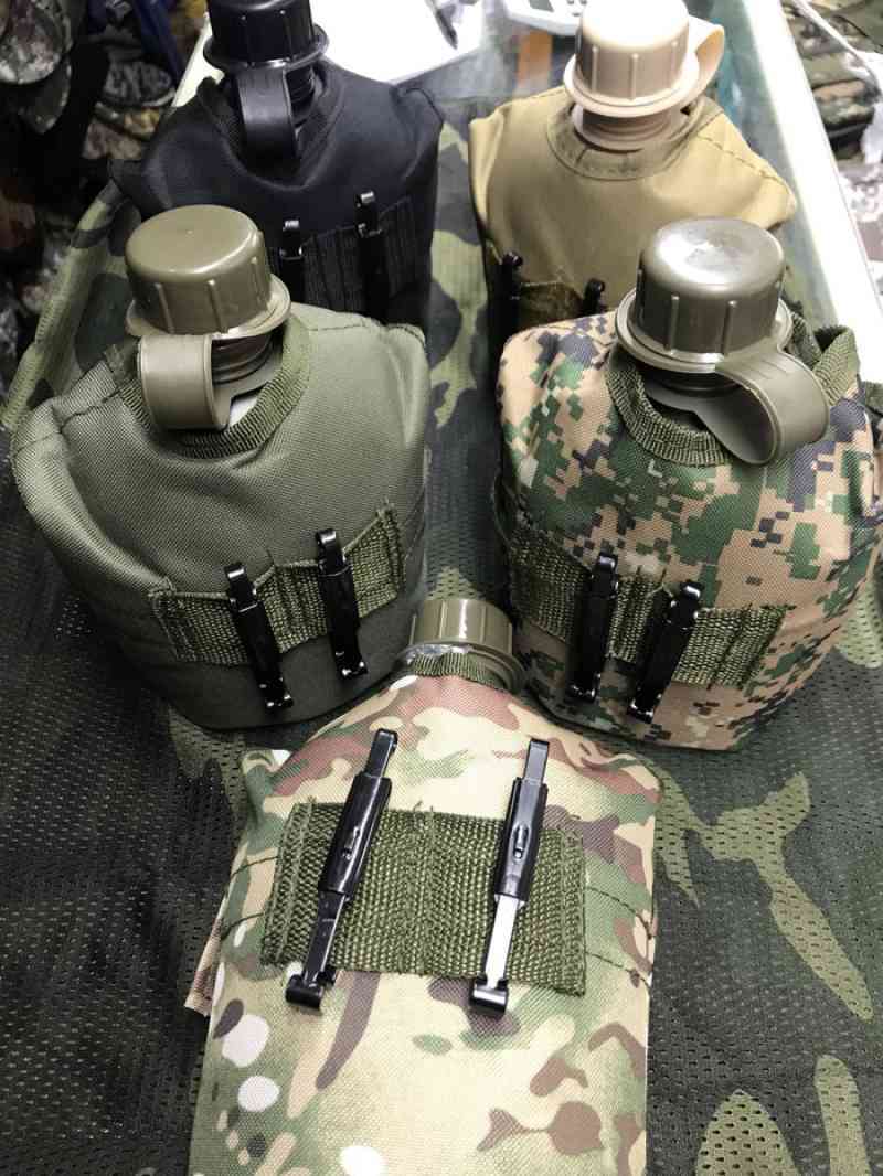 Jual Veples / Peples Botol Air Tni Army Water Bottle Nesting Camping Di ...