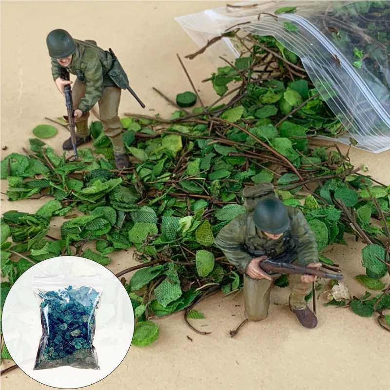 Jual Diy Miniature Leaf, Crafts Mini Static Decor Scene Layout For ...