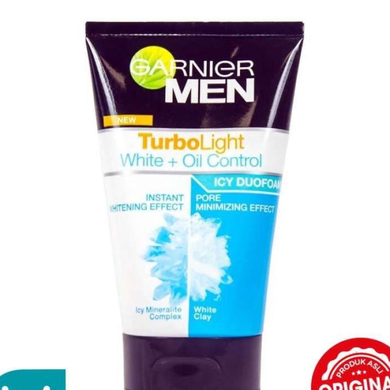 Jual Garnier Turbolight Facial Foam White+Oil Control [100 mL] di ...