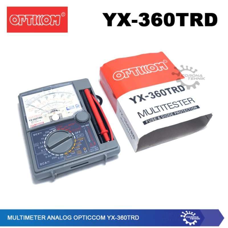 Promo Multimeter Analog Opticcom YX-360TRD Diskon 16% di Seller Taylaa ...