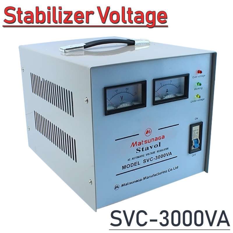 Promo Volt Stabilizer Servo Motor Control Stavolt 3000VA SVC-3000N ...