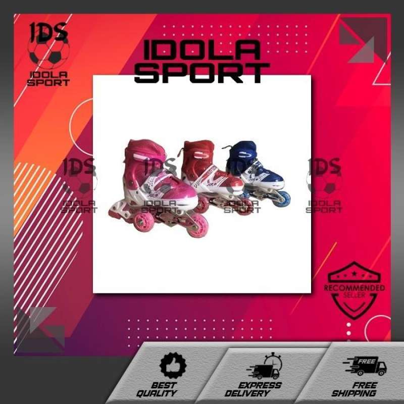 Jual sepatu roda power seventh jahit roda bajaj biru di Seller SEVENTH ...