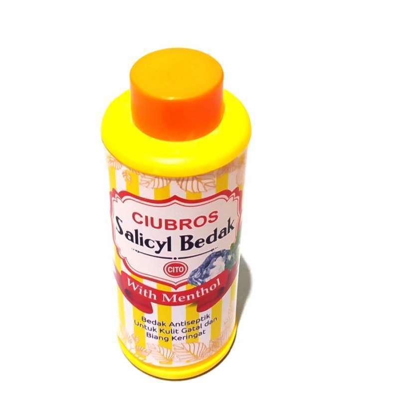 Promo BEDAK CIUBROS SALICYL BEDAK ANTISEPTIK KULIT GATAL WITH MENTHOL ...
