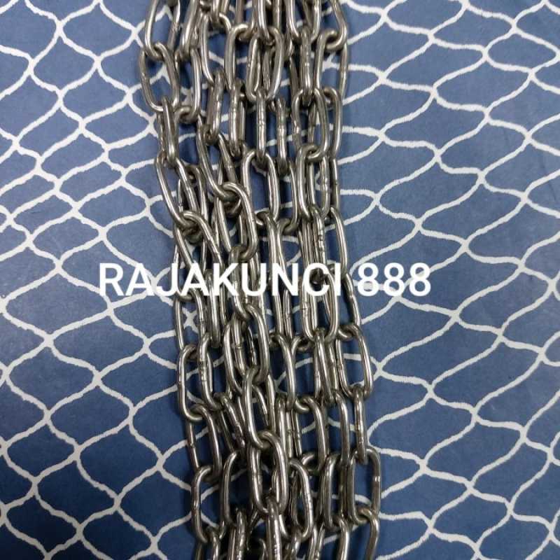Promo Rantai Kapal Stainless Steel 304 2mm /rantai Ss 2mm /rantai ...
