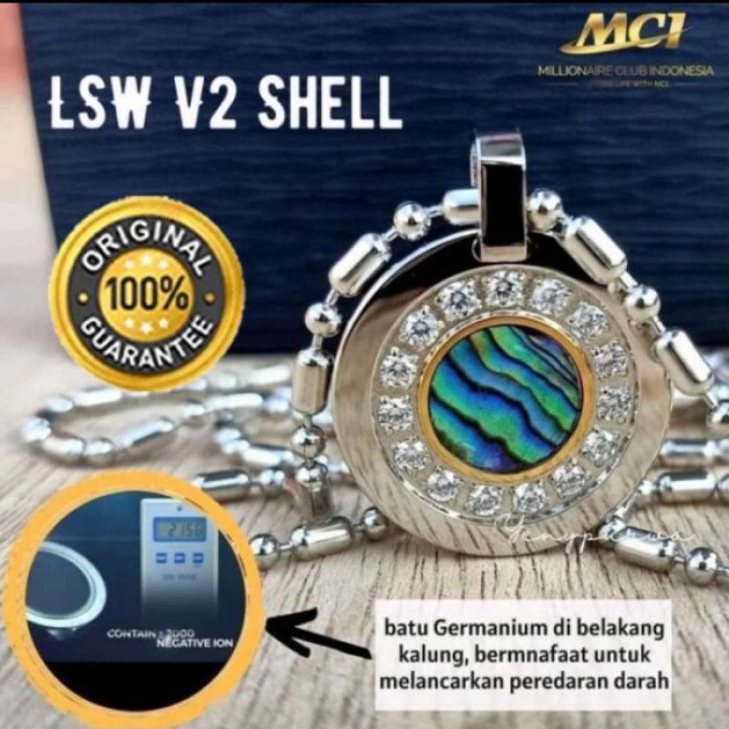 Jual KALUNG PENDANT MCI LSW 2 SHELL - KALUNG KESEHATAN ORIGINAL MCI di ...