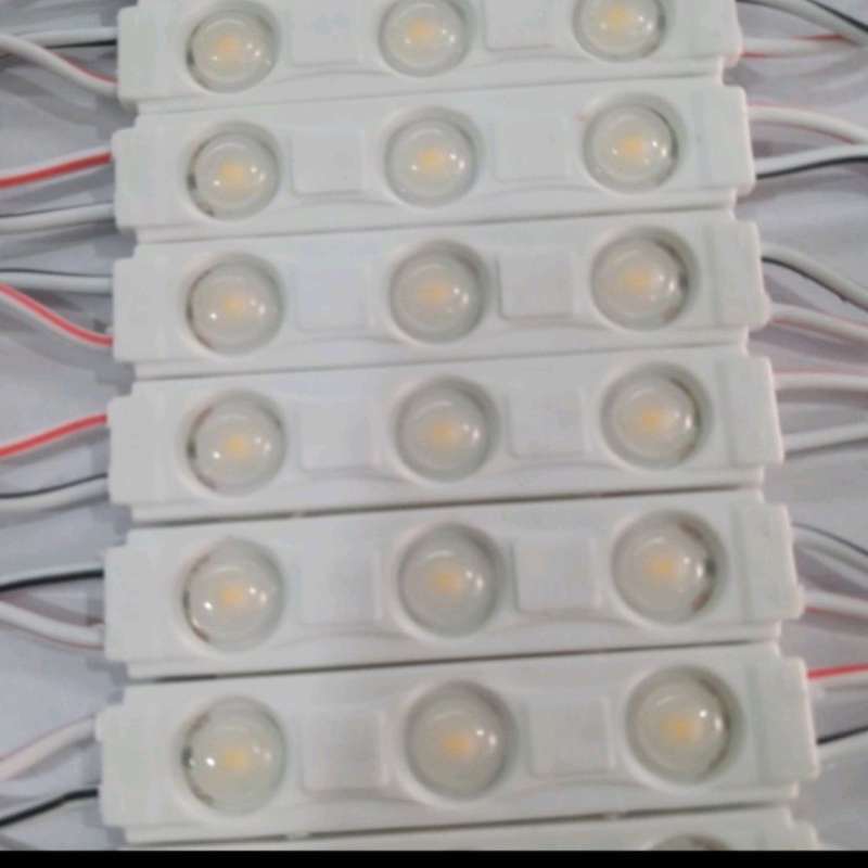 Jual lampu LED modul Samsung 3 mata DC 12V 1.5W lampu neon box lampu ...