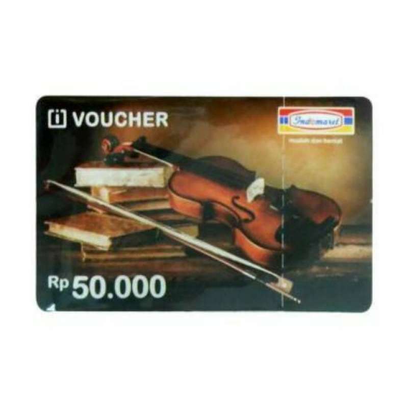 Promo Voucher Indomaret Rp 50.000 50000 Gift Vocer Fisik Belanja Diskon ...