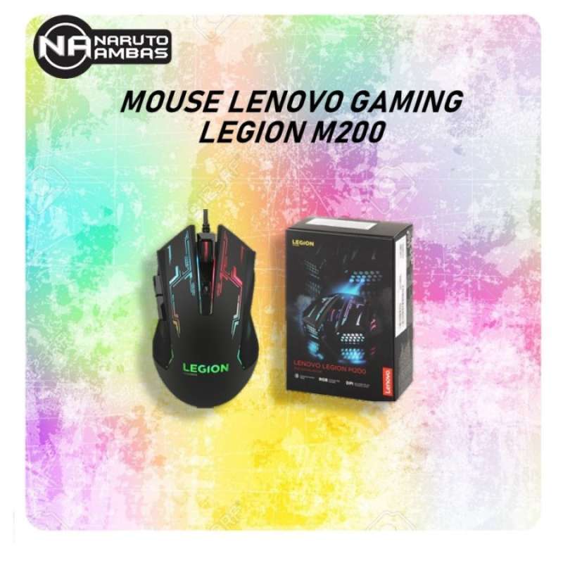 Jual Mouse Lenovo Gaming Legion M200 Rgb di Seller METALIC - Wanajaya ...