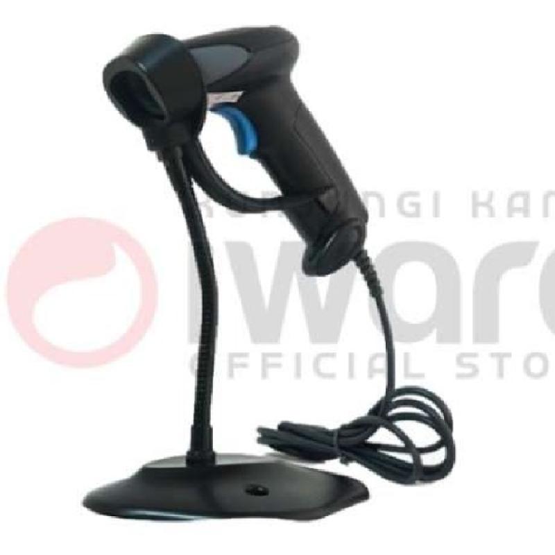 Promo Barcode Scanner E-Faktur Qr Code 2D/1D Iware R8S With Stand ...