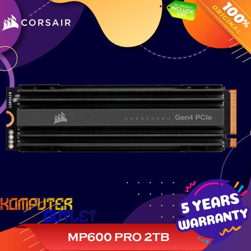 Jual CORSAIR MP600 PRO 2TB SSD NVME M.2 PCIE GEN 4 x 4 ALUMINUM ...