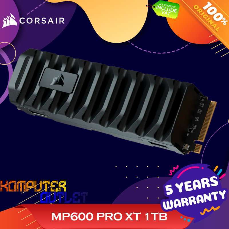 Jual CORSAIR MP600 PRO XT SSD NVME M.2 PCIE GEN 4 x 4 - HEATSINK - 1TB ...