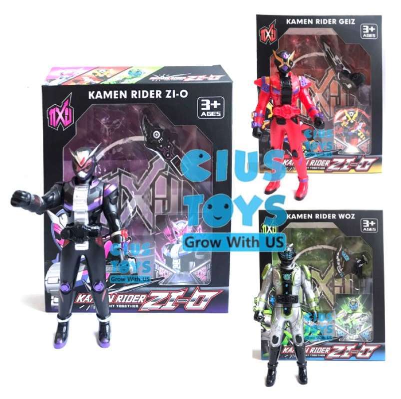 Jual FIGURE KAMEN RIDER ZI-O MINIATUR KAMEN RIDER GEIZ DAN WOZ di ...