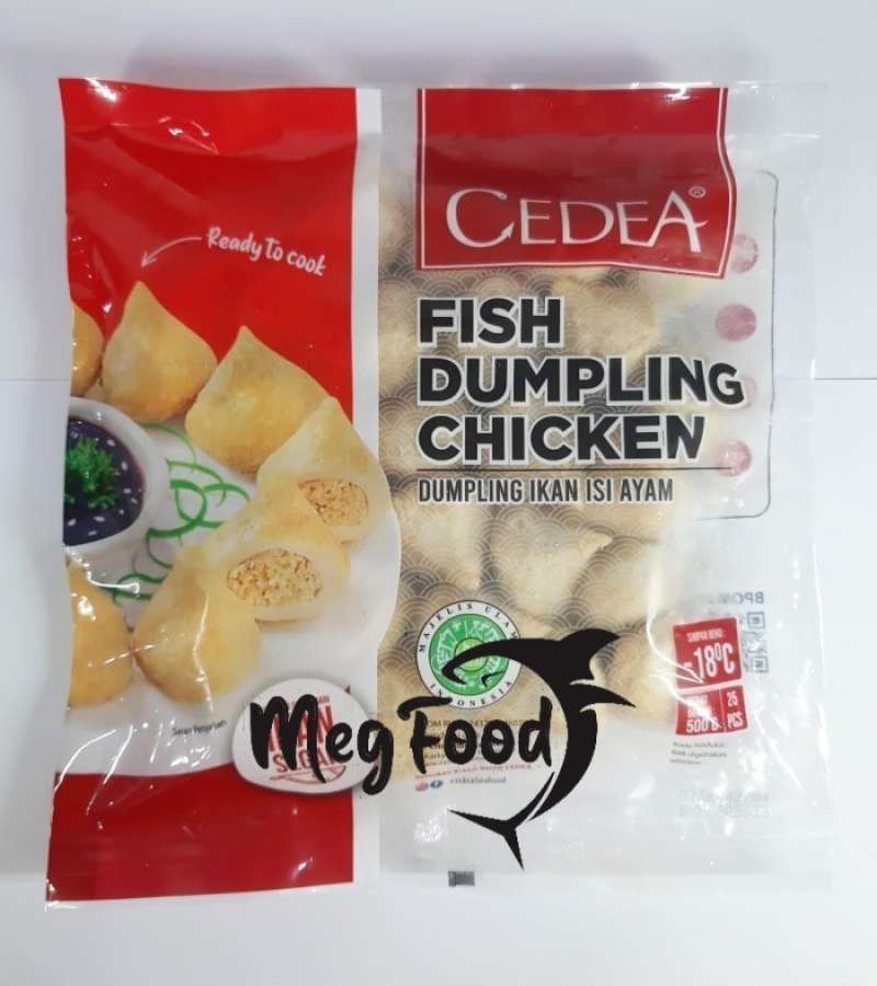 Jual Cedea Fish Dumpling Chicken / Dumpling Ikan Isi Ayam - 500gr Halal ...