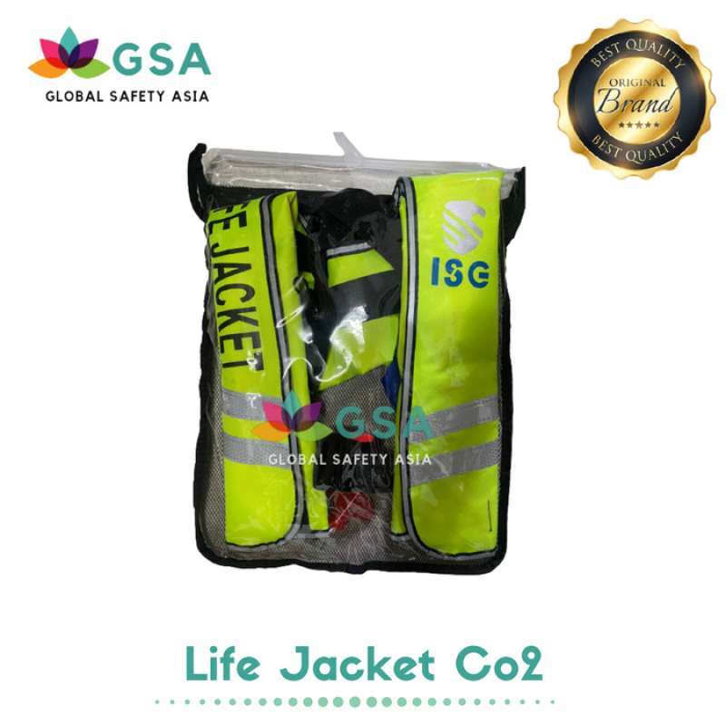 Jual Inflatable Life Jacket Pelampung Co2 Original Terbaru - Harga ...