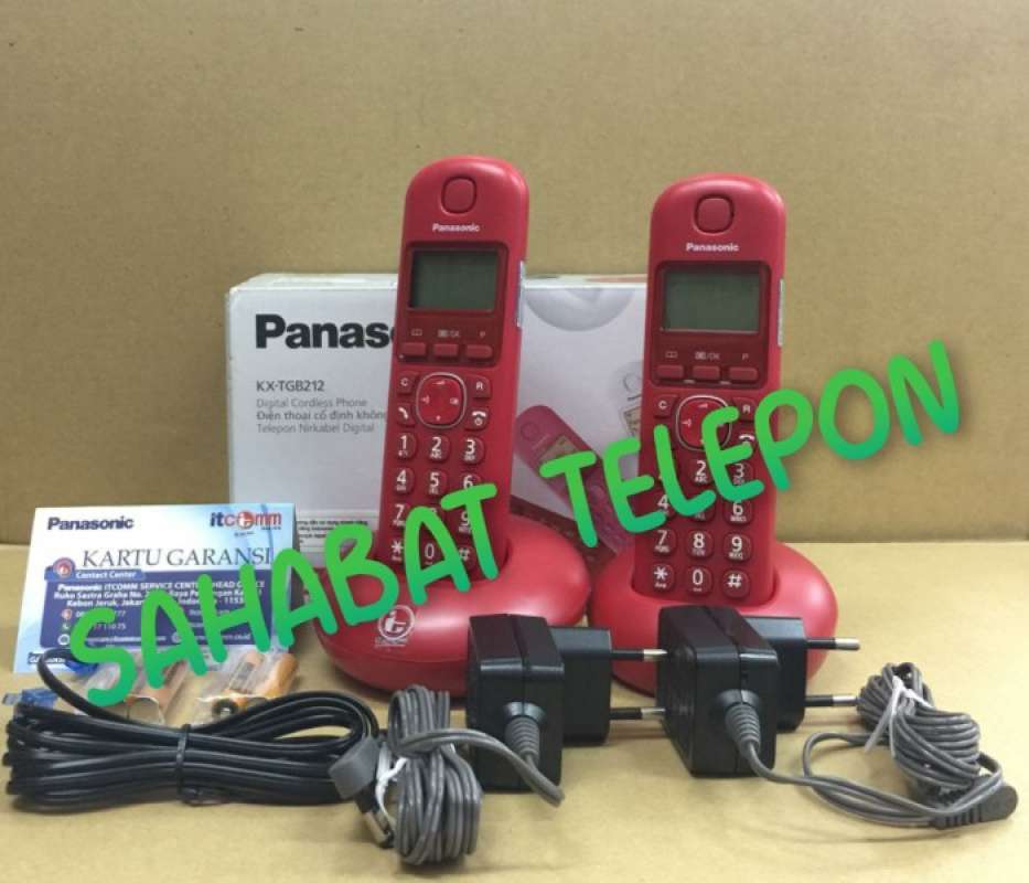 Jual Telephone/ Telepon Wireless Cordless Panasonic Kx-Tgb212 di Seller Kerrin Store ...