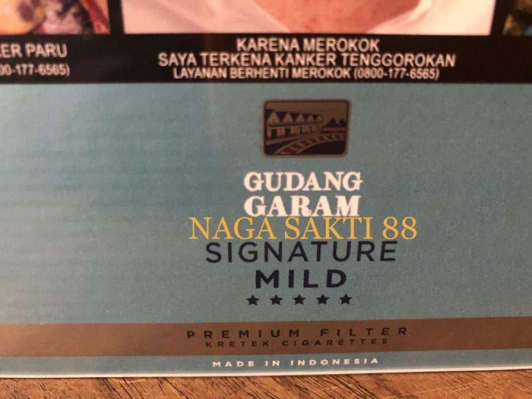 Jual ROKOK SIGNATURE MILD BIRU 12 di Seller TOKO NAGA SAKTI 88 ...