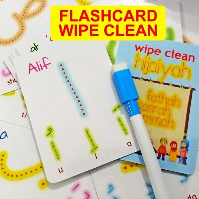 Jual Flashcard Huruf Hijaiyah - Mainan Kartu Flash Card Arab Anak ...