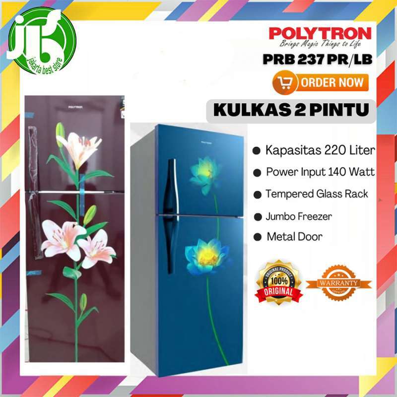 Jual Kulkas Polytron Prb 237 Original, Murah & Diskon Mei 2024 | Blibli