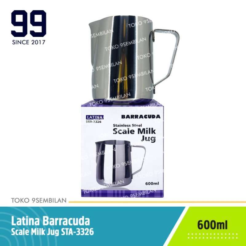 Promo Latina Scale Milk Jug Sta 3326 600 Ml Dengan Garis Ukur 600Ml Pitcher Diskon 34% di Seller ...