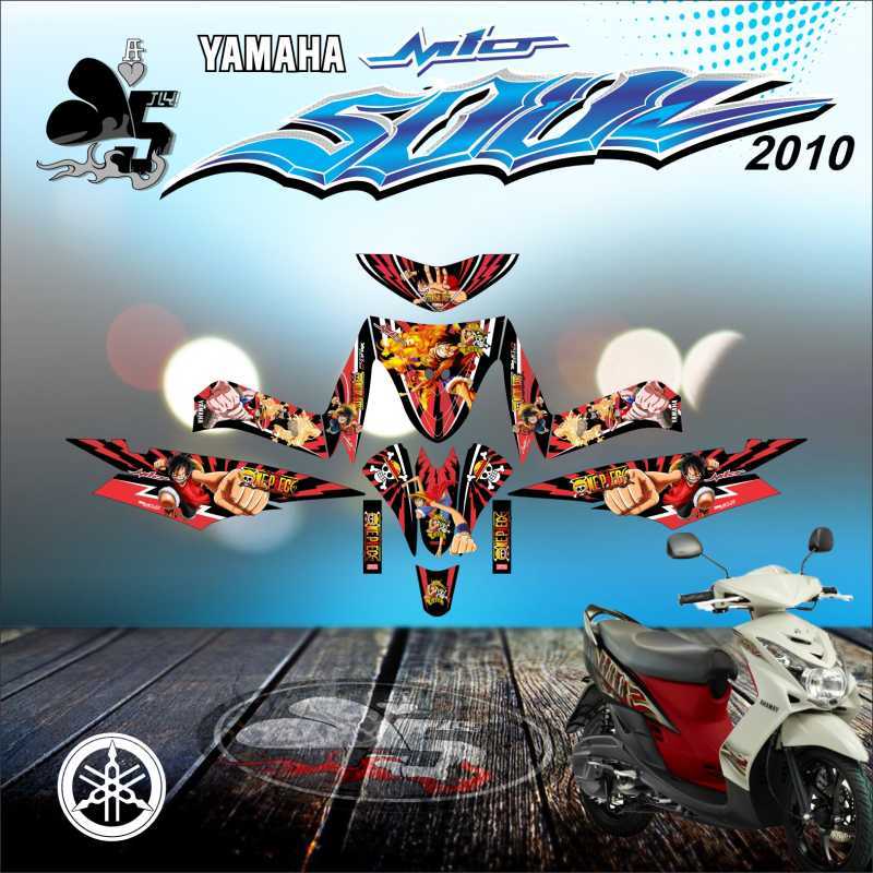 Jual Sticker Decal Yamaha Mio Soul 2010 Full Body One Piece Di Seller ...