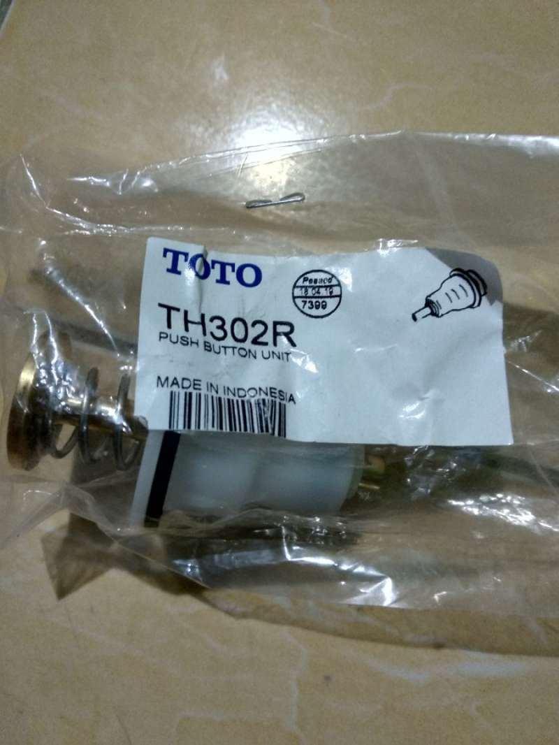 Jual Push Button Unit Flush Valve Toto Th302r Di Seller Dh_grub ...
