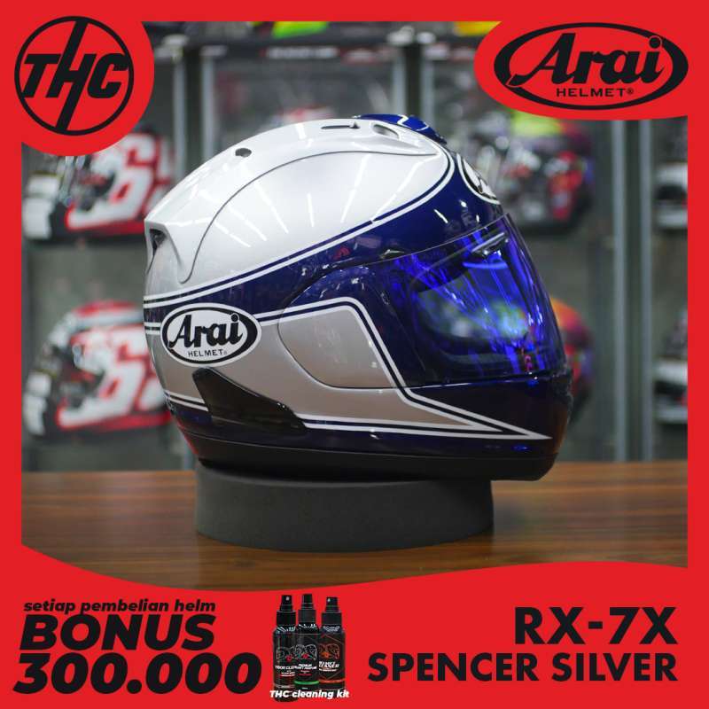 Jual Arai Rx7x Rx-7x Freddie Spencer Silver Di Seller Thc Helmets ...