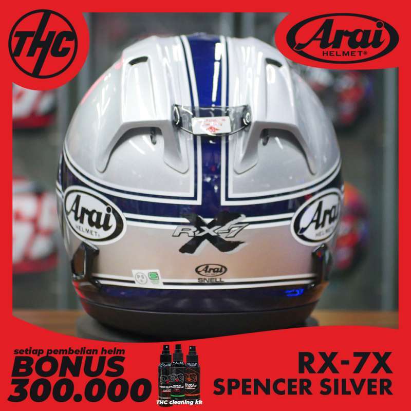 Jual Arai Rx7x Rx-7x Freddie Spencer Silver Di Seller Thc Helmets ...