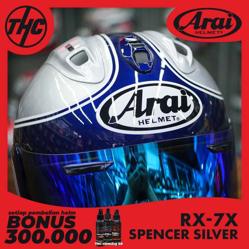 Jual Arai Rx7x Rx-7x Freddie Spencer Silver Di Seller Thc Helmets ...