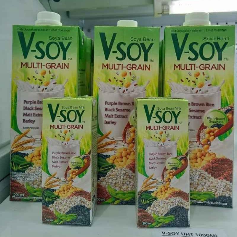 Jual V SOY UHT Soya Bean Milk di Seller Halal Fresh House Cinere ...