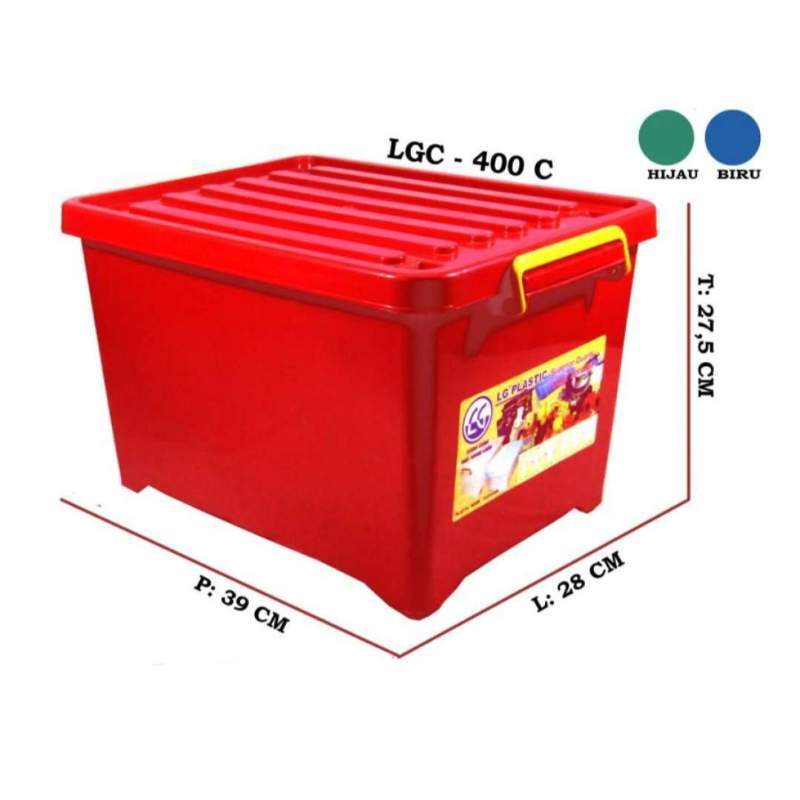 Jual box roda container 30 liter/ box container/ boxer roda/container ...