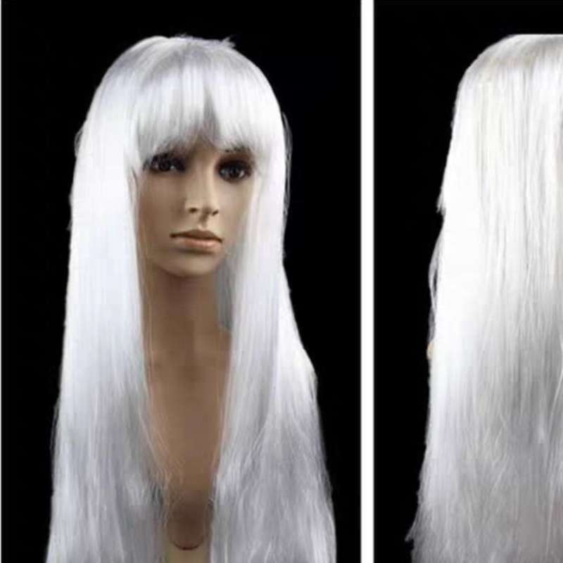 Jual Wig rambut palsu panjang lurus fake hair extension aksesoris ...