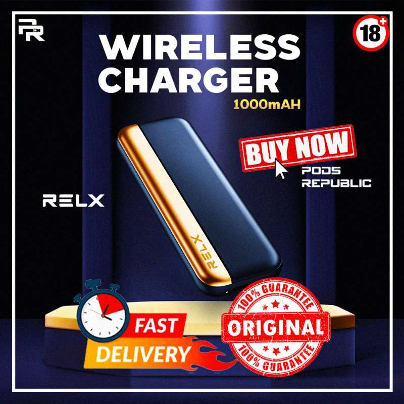 Jual RELX Infinity Small Wireless Charger di Seller Pods Republic ...
