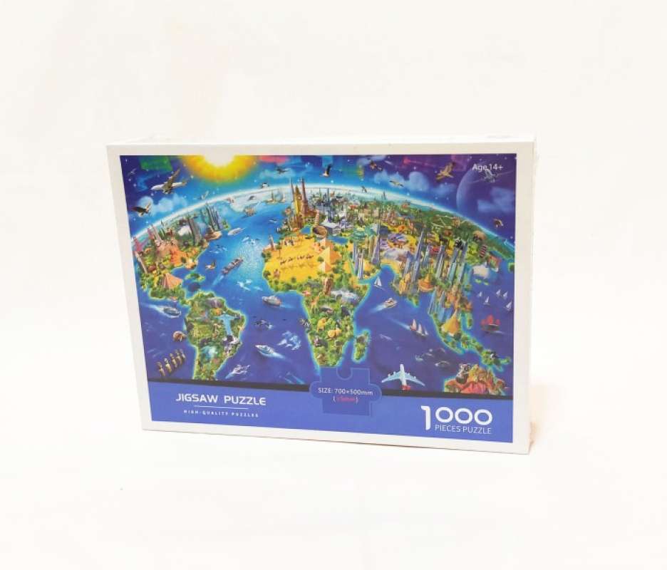 Jual Puzzle World Map Original Harga Termurah Februari 2024 | Blibli