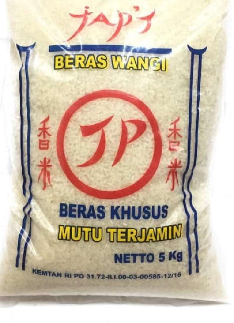 Jual BERAS PANDAN WANGI JP 5KG - JP RICE - BERAS KHUSUS di Seller ...