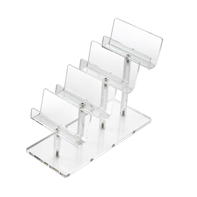 Promo Step Acrylic Wallet Purse Display Container Rack for Shelving ...