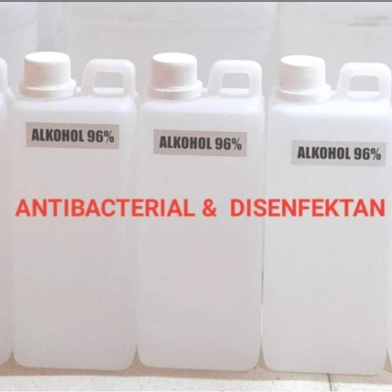 Promo Alkohol / Alcohol 96% botol 1 liter Diskon 42% di Seller Laylaa ...
