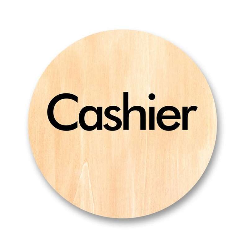 Jual Cashier Signage - Front Desk Sign - Papan Tanda Kasir di Seller ...