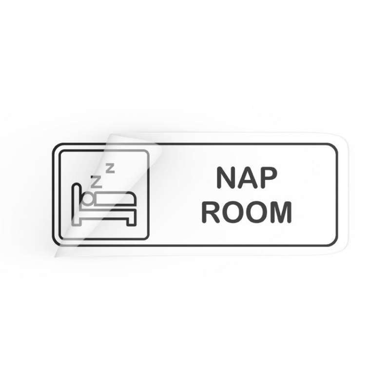 Jual Nap Room Sticker - Ruang Istirahat - Stiker Dinding - Stiker Sign ...