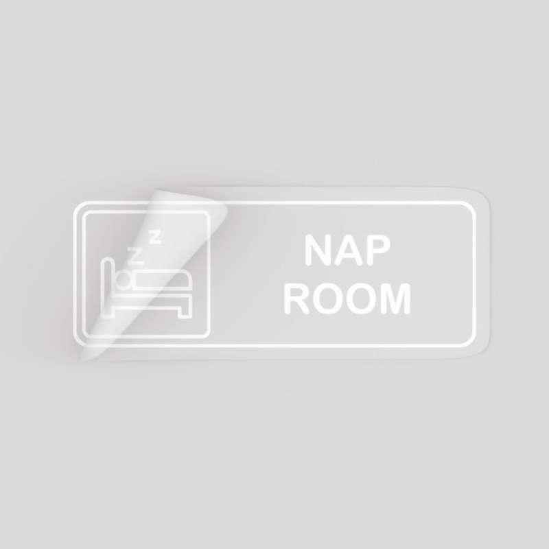 Jual Nap Room Sticker - Ruang Istirahat - Stiker Dinding - Stiker Sign ...