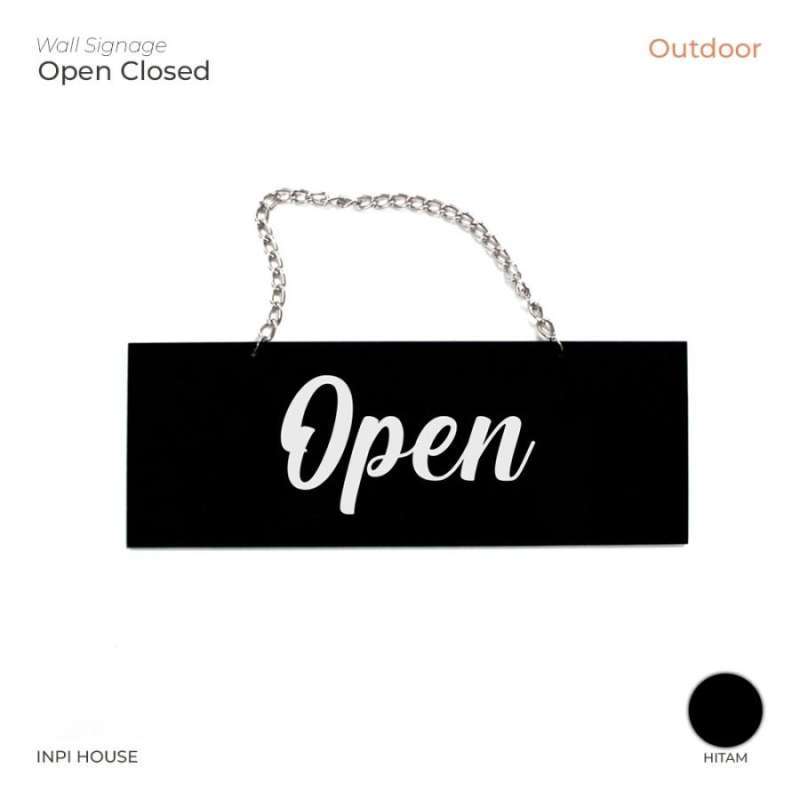 Jual Open Closed Signage Sign Open Close Sign Pintu Cafe Signage jual-open-closed-signage-sign-open-close-sign-pintu-cafe-signage