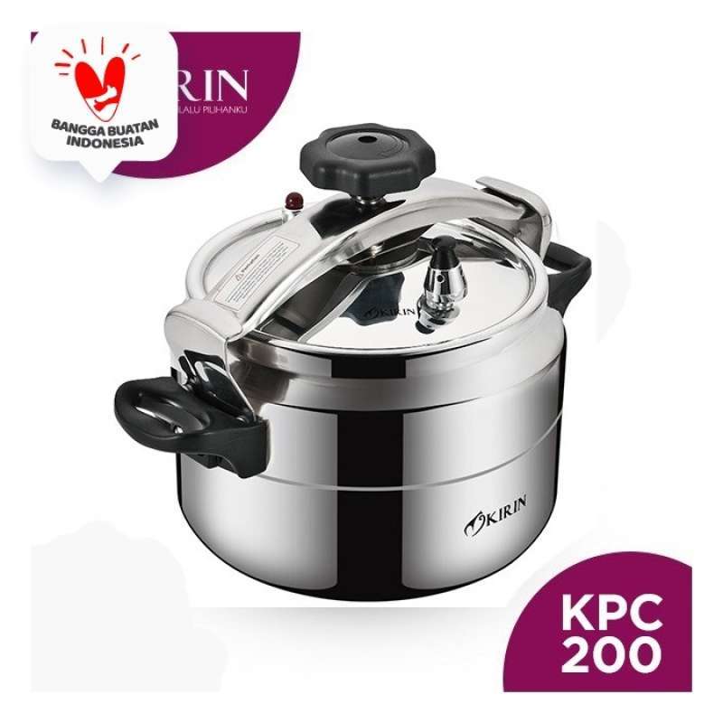 Promo KIRIN PRESSURE COOKER 20 LITER|KPC-200 Diskon 5% di Seller Flakes ...